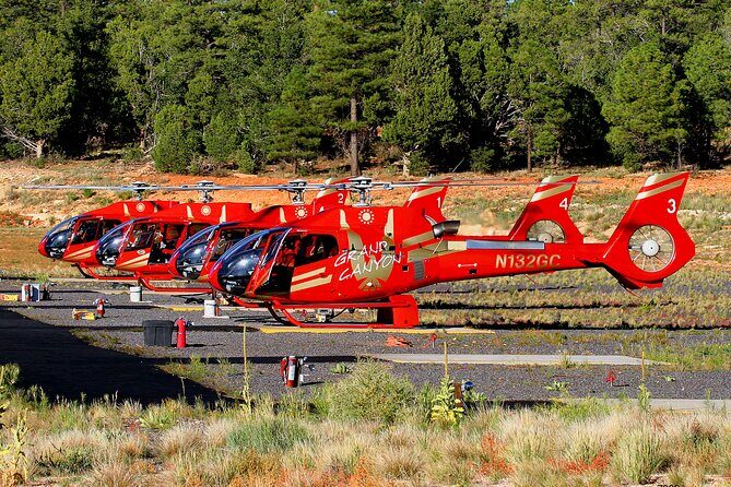 25-min Grand Canyon South Rim EcoStar Helicopter Tour with Optional Hummer - Meeting Point and Check-in