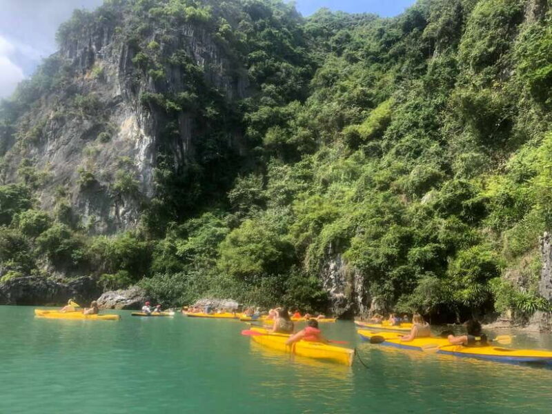 2Days Tour : Lan Ha Bay - Cat Ba Island - Caves - Kayaking - Key Points