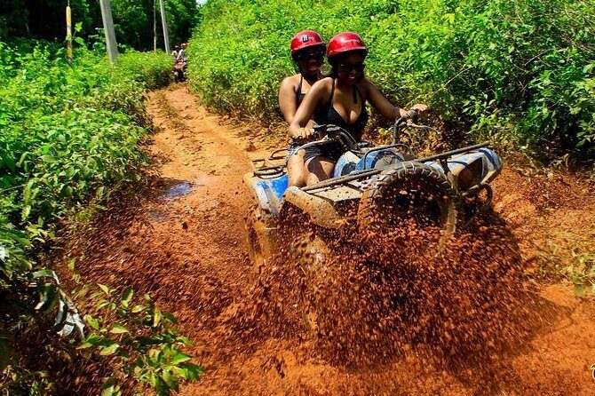 3 adrenaline activities Atvs Zipline and a swim experience in a cenote - Practical Details