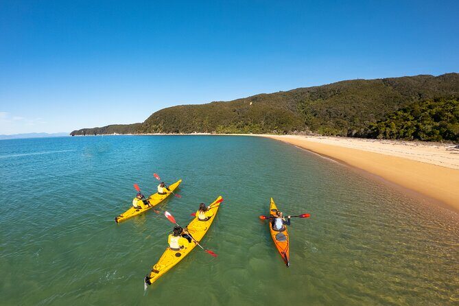 3 Day Unguided Kayaking starting in the Abel Tasman National Park New Zealand - The Sum Up