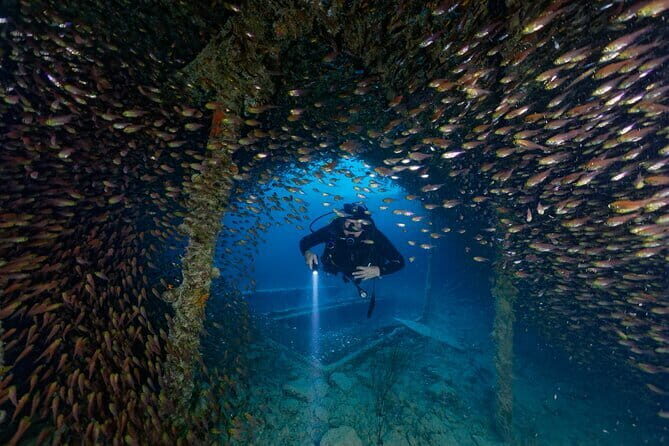 3 Fun Dives King Cruiser Wreck and Koh DokMai for Certified diver - Key Points