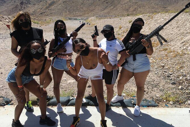 3 Gun Desert Machine Gun Shooting Adventure - Key Points