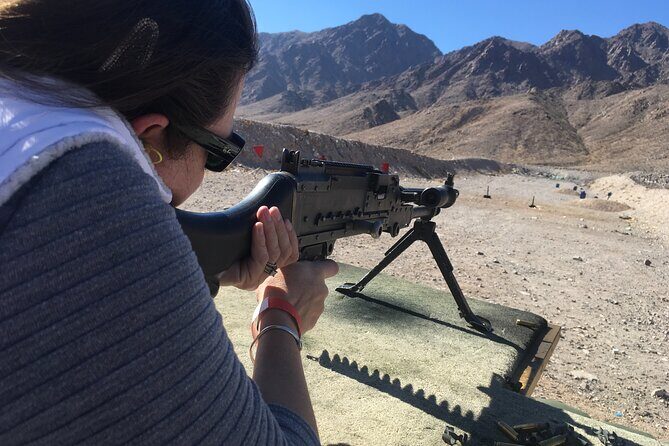 3 Gun Desert Machine Gun Shooting Adventure - Authenticity and Guest Feedback