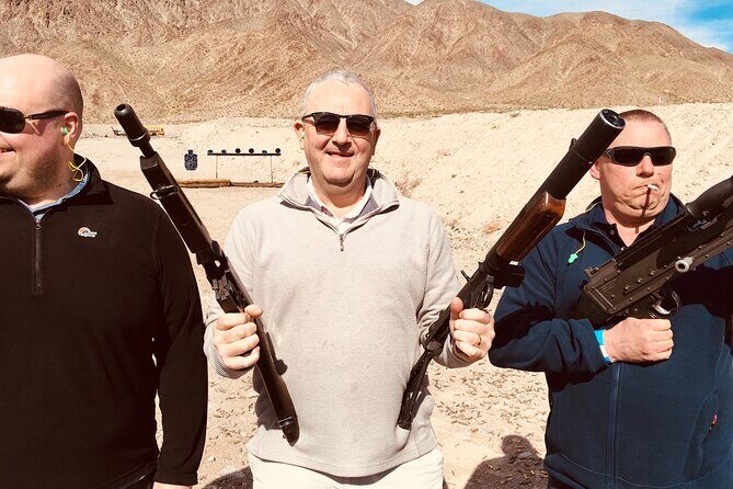 3 Gun Desert Machine Gun Shooting Adventure - Why This Experience Is Worth Considering