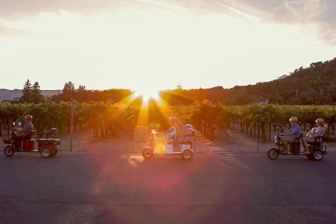 3 Hour Electric Trike Sunset Tour at Sonoma - Exploring the 3 Hour Electric Trike Sunset Tour at Sonoma