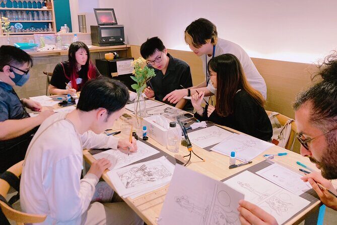 3-Hour Manga Drawing Workshop in Tokyo - The Experience for Different Types of Participants