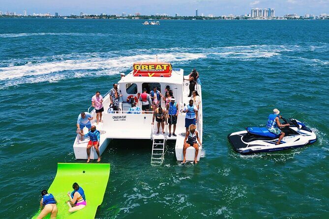 3 Hour Party Boat Jet ski Banana Tube and open bar in Miami - An In-Depth Look at the Experience