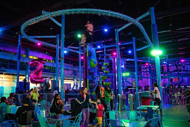 3 Hour Session at Williamsburg's Adventure Park Area 53 - Key Points