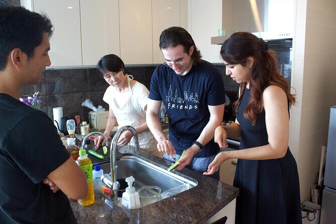 3-Hour Shared Halal-Friendly Japanese Cooking Class in Tokyo - The Group Size and Atmosphere