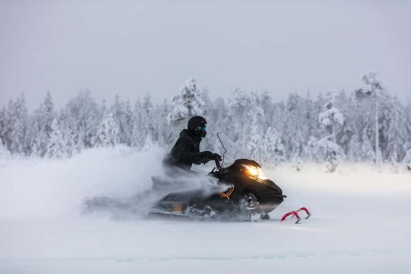 3-hour snowmobiling adventure in Levi - Authenticity and Value