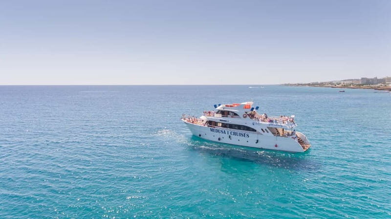 3-Hour Sunset Cruise from Protaras with Fruit & Champagne - Itinerary and Stops: What’s Included?