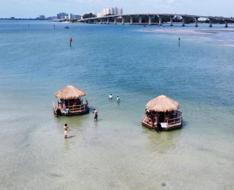 3 hour - Two Island Sandbar Tiki Adventure - An Authentic Florida Coastal Experience