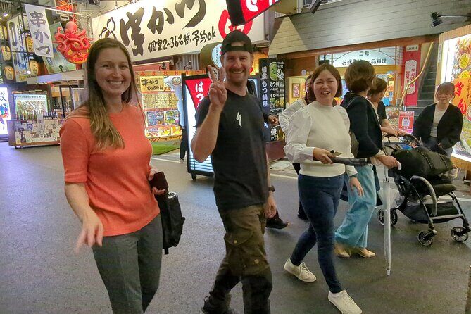3 Hours Local food Hopping tour with locals in Namba - An Authentic Introduction to Osaka Nightlife and Cuisine