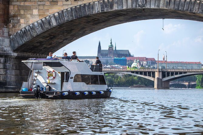 3-hours Prague Private Boat Cruise Beer or Prosecco Unlimited - A Scenic Ride with Authentic Charm