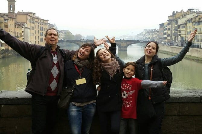 3 hours: Private walking tour of Florence and Accademia Gallery guided visit - Crossing the Bridge: Ponte Vecchio