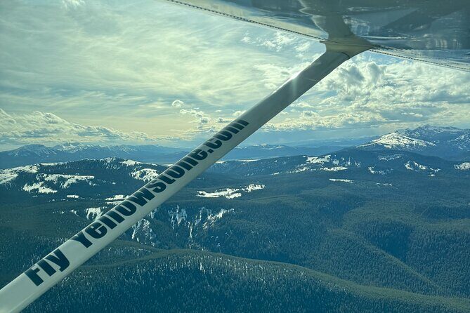 30 Minute Aerial Tour Yellowstone Skyline - Key Points
