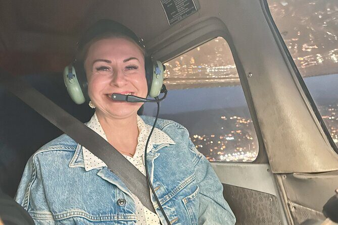 30-Minute Private Night Air Tour Over Los Angeles - Key Points