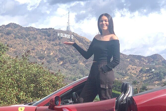 30min Driving Tour: Explore Hollywood Sign in Ferrari - An Overview of the Tour Experience
