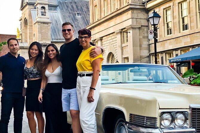30mins Lay of the Land Express Old-Montreal Cadillac Ride - Key Points