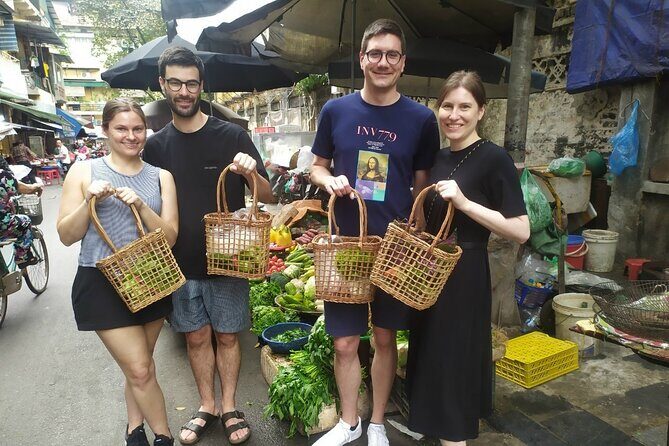 3,5 Hours Hanoi Cooking Class with Local Food, Market and Guide - Key Points