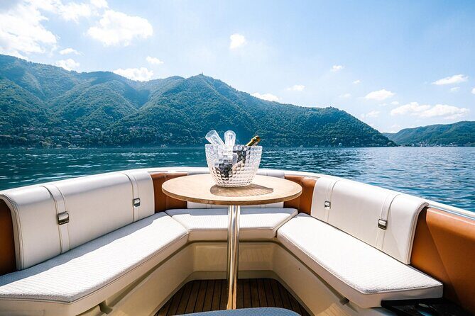 3H Private Cruise Lake Como Tender yacht Invictus 6 pax - The Experience: Setting Sail on Lake Como
