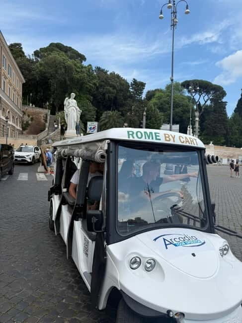 3H Rome: Roman Churches and Food at sunset on a Golf Cart - Exploring Rome in a New Way: The Golf Cart Experience