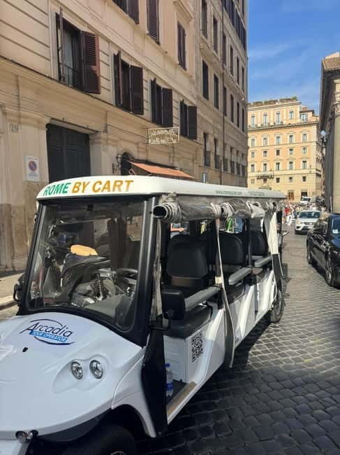 3H Rome: Roman Churches and Food at sunset on a Golf Cart - The Value and Who Will Love It