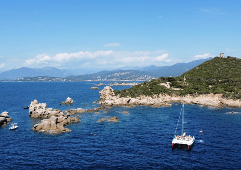 3H30 Explore the south shore of the bay of Ajaccio Catamaran - The Itinerary: What to Expect from Start to Finish