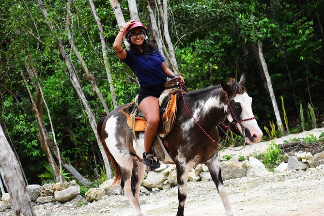 4 activities in 1 Horse Riding, ATV Shared, Cenote & Ziplines from Cancún - Exploring Cancun’s Jungle Side: First Impressions