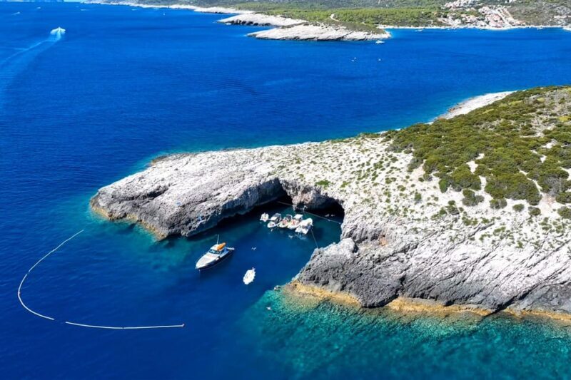 4 Caves & Komia Private Speedboat Tour from Split - Key Points