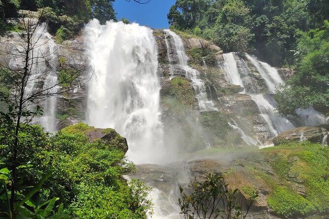 4 EXPERIENCES DAY TRIP. Sticky waterfalls, Elephants, Wat &Market - Discovering Chiang Mai’s Hidden Gems: An In-Depth Look at the 4 Experiences Day Trip