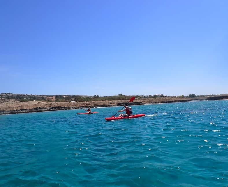 4-hour Ayia Napa SeaCaves Guided Kayaking from Limnara beach - Frequently Asked Questions (FAQ)