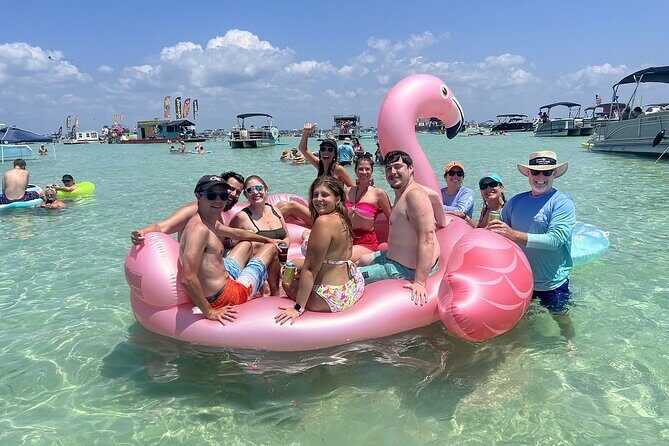 4 Hour Destin Harbor Crab Island Excursion - Perfect for Relaxation or Play