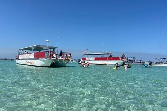 4 Hour Destin Harbor Crab Island Excursion - Food, Drinks, and Upgrades