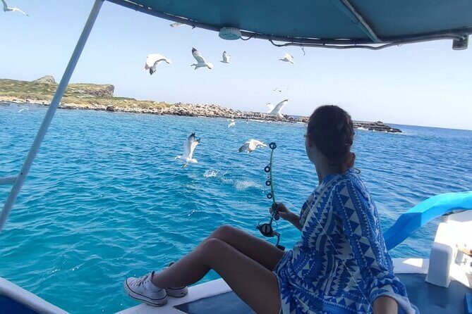 4 Hour Fishing and Swimming Boat Experience in Schisma Eloundas - The Itinerary: What to Expect at Each Stop
