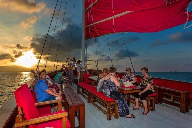 4-Hour Koh Samui Red Baron Sunset Dinner Cruise (SHA Plus) - FAQ