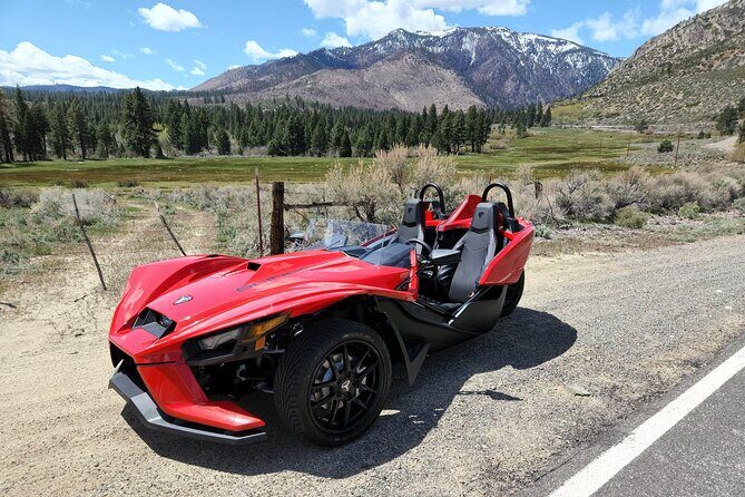 4 Hour Red Polaris Slingshot Rental around Lake Tahoe - Who Will Love This Experience?