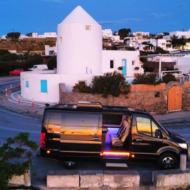 4 hours Private Mykonos Island tour by Luxury Minibus - What You Get for the Price