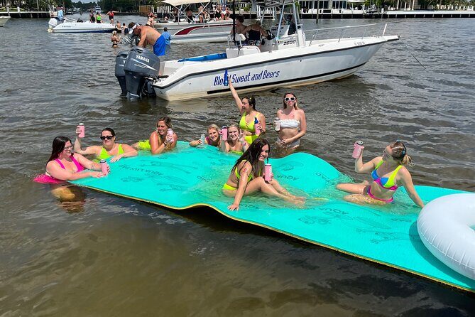 4 Hours Private Sandbar Pontoon Party - The Experience with the Crew