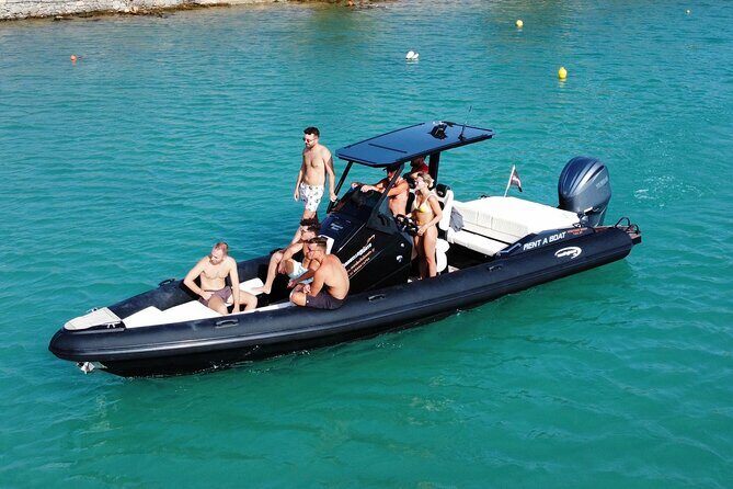 4 hours VIP Private Cruise with 9-meter Luxury Inflatable Boat with Skipper - Discover the Luxury of a Private Crete Sea Cruise