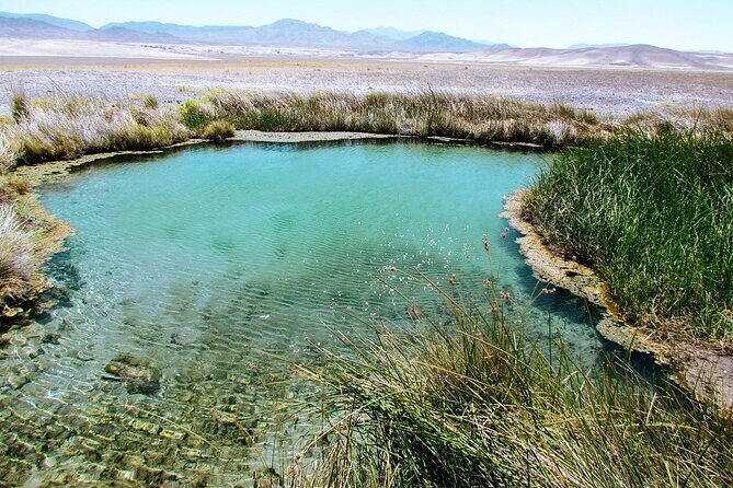 4 hr Private Adventure to Secret Hot Springs near Death Valley - The Scenic Drive Back and End of Tour