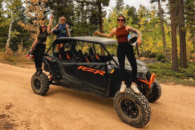 4 passenger UTV ride on mountain trail in Estes Park - Exploring an Unforgettable Mountain Trail UTV Ride in Estes Park