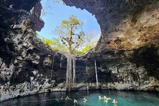 4 Santa Barbara Cenotes with Lunch from Merida Private - Key Points