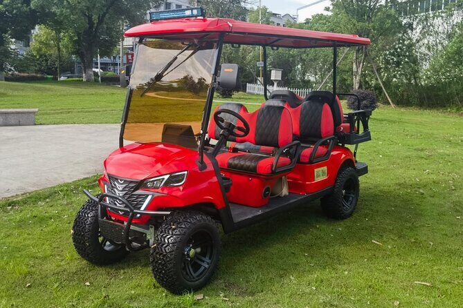 4 Seater Luxury Golf Carts Rental in Grand Turk - The Sum Up