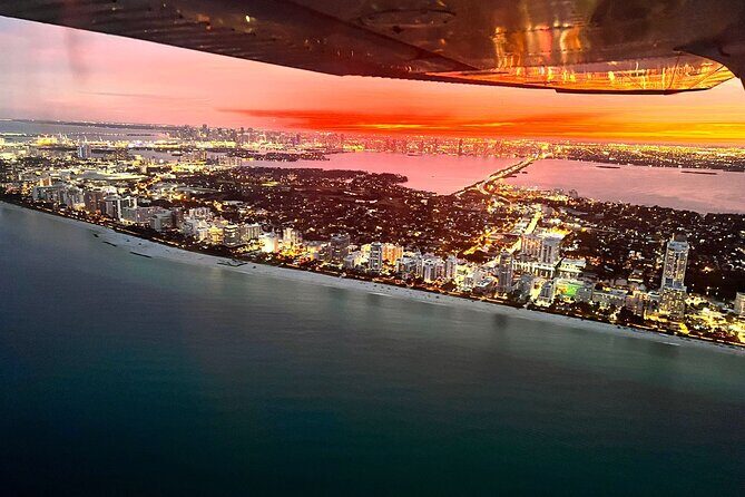 45-Minute Miami Beach Sunset Breathtaking Flight Tour - What You Can Expect During the Experience