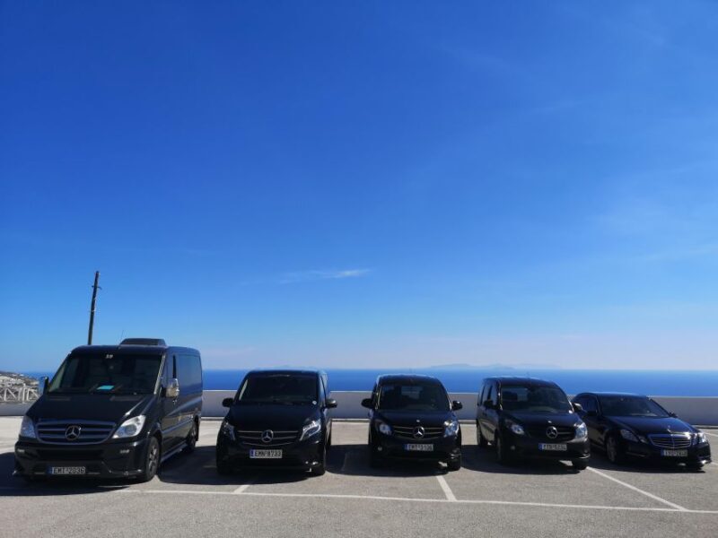 4,5h private Santorini panorama perfect for shore Excursion - Transportation and Guide Quality