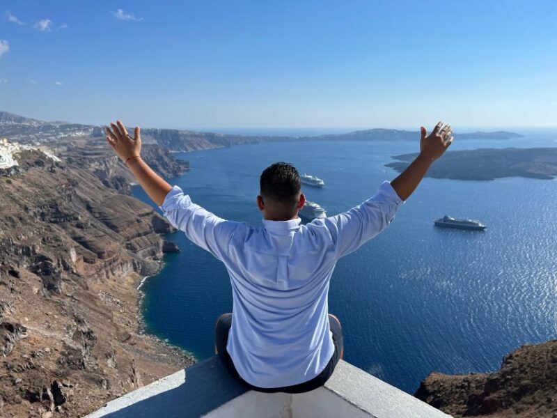 4,5h private Santorini panorama perfect for shore Excursion - The Sum Up