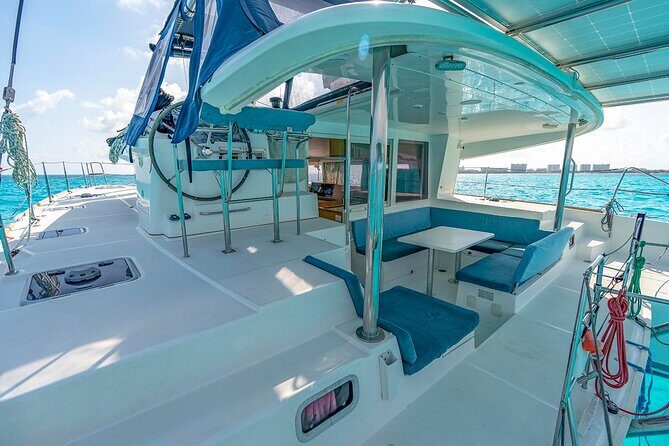 4hrs 42ft Luxury Catamaran Private Charter Cancun to Isla Mujeres - Frequently Asked Questions