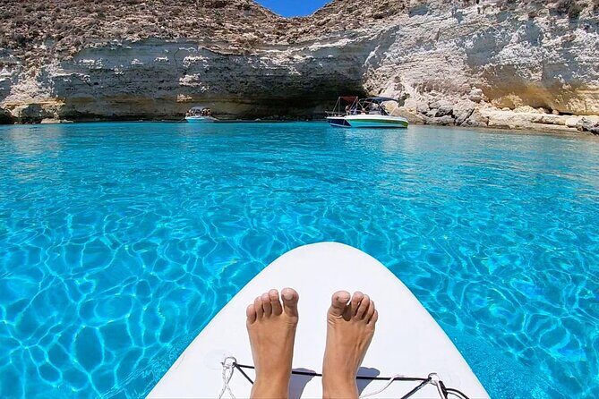 5 hour boat trip to Lampedusa with Sandwich, SUP and Snorkeling - Key Points