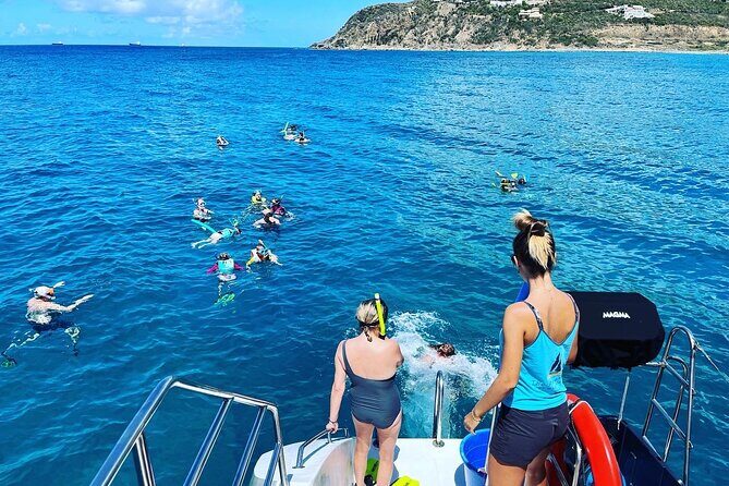 5 Hour Luxury Catamaran Day Sail in Sint Maarten on The Phoenix - Stop 1: Little Bay